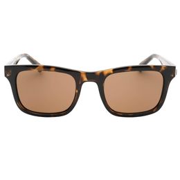 Calvin Klein Sonnenbrille mit braunen Gl&auml;sern in Schildkr&ouml;tenbraun