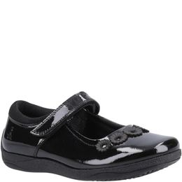 Hush Puppies CHRISTINA PATENT JUNIOR M&auml;dchen Schuhe Schwarz