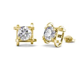 Roxy Ohrringe - Gold und Kristall