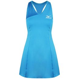 Mizuno verst&auml;rkt das blaue Kleid von Frauen
