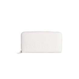 Calvin Klein Jeans Calvin Klein Damen Geldb&ouml;rse mit gepr&auml;gtem Logo und Rei&szlig;verschluss