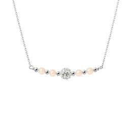 DIADEMA - Halskette - Reines Wei&szlig; - Kollektion Crystal Pearl
