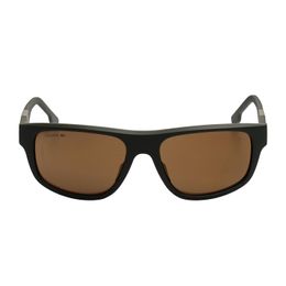 Lacoste Herren rechteckige Polycarbonat Sonnenbrille L6042S