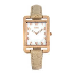 Bertha Marisol Schweizer MOP Lederarmbanduhr