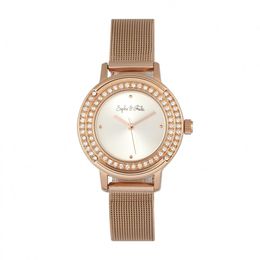 Sophie & Freda Cambridge Armbanduhr mit Swarovski-Kristallen