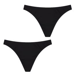 2er-Pack Damen Micromodal Strings Q105
