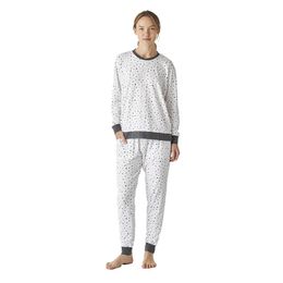 JJBEP1501 Langarm-Baumwollpyjama f&uuml;r Damen
