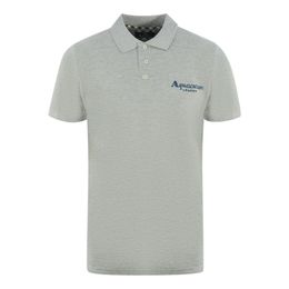 Aquascutum London 1851 Graues Poloshirt