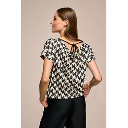 Benza Print Top Schwarz/Wei&szlig;