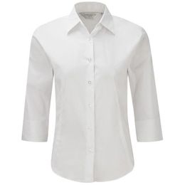 Russel Athletic Russell Collection - Bluse mit 3/4-&Auml;rmeln - Damen (Wei&szlig;)