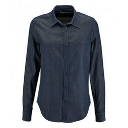 SOLS Damen/Damen Barry Langarm Denim Shirt (Denim Brut)
