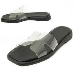 Montevita Sandale Hache in Schwarz