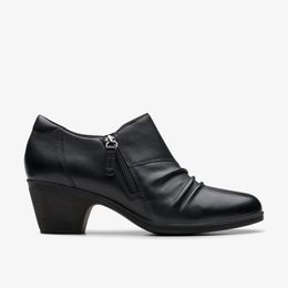 Clarks Emily2 Braley schwarze Leder Schuhe
