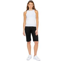 Enzo | Lange Denim-Shorts f&uuml;r Damen