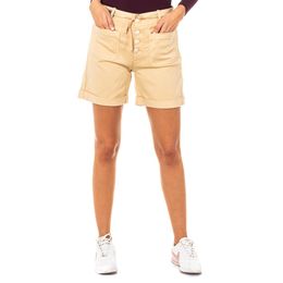 La Martina Kurze Hose mit ges&auml;umtem Boden und G&uuml;rtelschlaufen LWB001 Damen