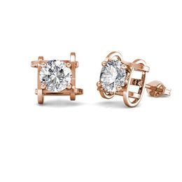 Roxy Ohrringe - Ros&eacute;gold und Kristall