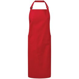Premier Bio Fairtrade-zertifizierte Vollsch&uuml;rze aus Recyclingmaterial (rot)