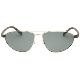 Timberland Sonnenbrille mit gr&uuml;nen polarisierten Gl&auml;sern und goldenen Gl&auml;sern