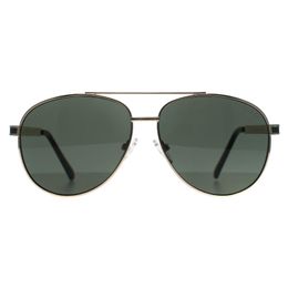 Guess GF5110 32N gold-gr&Atilde;&frac14;n Sonnenbrille