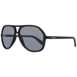 Guess Sonnenbrille GF0217 02A Schwarz Grau