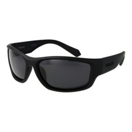 Polaroid schwarze Kunststoff-Sonnenbrille