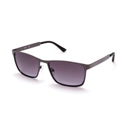 Kenneth Cole Rechteckige Metallsonnenbrille