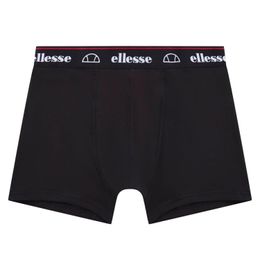 Ellesse - "Muxel884" Boxershorts f&uuml;r Herren (3er-Pack) (Schwarz)