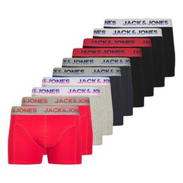 Jack & Jones Jack & Jones Jacjadon Solid Trunks 10 Pack Boxershort