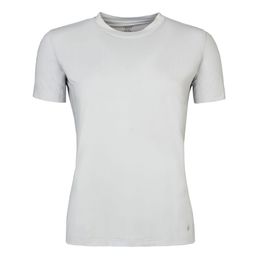 Heat Holders Damen Thermo-T-Shirt f&uuml;r den Winter | W&auml;rmespeicher | Warmes Kurzarm-T-Shirt | Fleece gef&uuml;ttertes Baselayer-Top - Grau