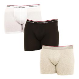 Tommy Hilfiger Pack-3 Atmungsaktive Boxershorts aus Stoff mit anatomischer Vorderseite UM0UM00010 man