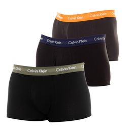 Calvin Klein Pack-3 Boxershorts aus atmungsaktivem Stoff und anatomischer Vorderseite U2664G Herren