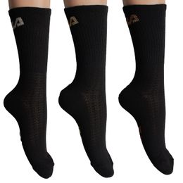 Fila Pack-3 Lange Baumwollsocken F3267 f&uuml;r Frauen