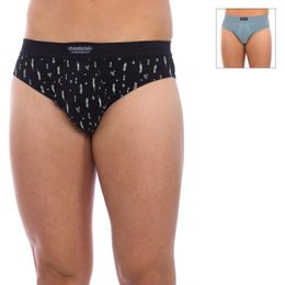 Pack-2 Slips Sensitive atmungsaktives Gewebe A5379 man