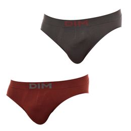 DIM Pack-2 Unno Basic nahtlose Slips D05HG f&uuml;r M&auml;nner bietet gute Bewegungsfreiheit und Komfort