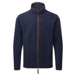Premier - "Artisan" Fleecejacke f&uuml;r Herren (Marineblau/Braun)