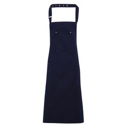 Premier Unisex-Latzsch&uuml;rze aus Chino-Baumwolle (Marine)