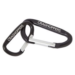 Craghoppers - Karabiner-Haken 2er-Pack (Schwarz)