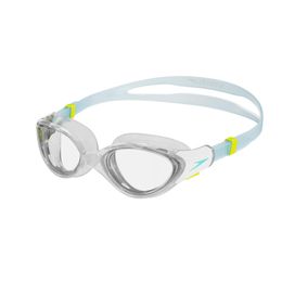 Speedo - "Biofuse 2.0" Schwimmbrille 2024 f&uuml;r Damen (Transparent/Blau)