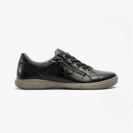Josef Seibel Caren 12 Damen Leder Sneakers Schwarz