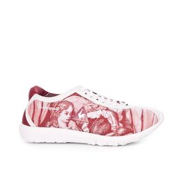 Le Coq Sportif Wendon Leichtigkeit Womens Red/Pink Trainer