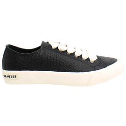 SeaVees Crosby Damen Schwarz Plimsolls