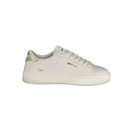 GAS Wei&szlig;e Polyurethan Damen Sneaker