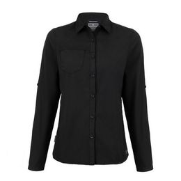 Craghoppers - "Expert Kiwi" Hemd f&uuml;r Damen Lang&auml;rmlig (Schwarz)