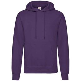 Fruit of the Loom Erwachsene Unisex Klassik Kapuzenpullover (Violett)