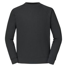 Fruit of the Loom - "Classic" Sweatshirt f&uuml;r Herren/Damen Unisex Raglan&auml;rmel (Hellgrau unifarben)