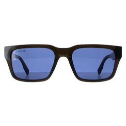 Lacoste L6004S 024 donkergrijs blauwe zonnebril