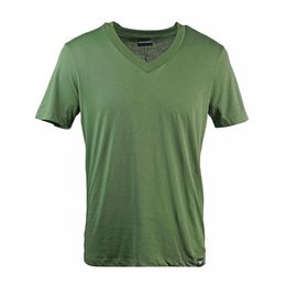 Emporio Armani - T-Shirt f&uuml;r Herren/Damen Unisex, V-Ausschnitt (Gr&uuml;n)