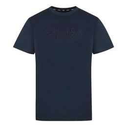 Aquascutum - "London 1851" T-Shirt f&uuml;r Herren, verklebt (Dunkles Marineblau)