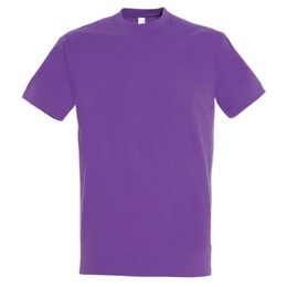 SOLS - "Imperial" T-Shirt Schwere Qualit&auml;t f&uuml;r Herren/Damen Unisex (Hell-Lila)