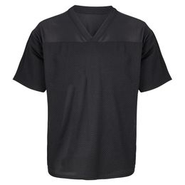 SOLS - "Nino" T-Shirt f&uuml;r Herren/Damen Unisex, V-Ausschnitt (Schwarz)